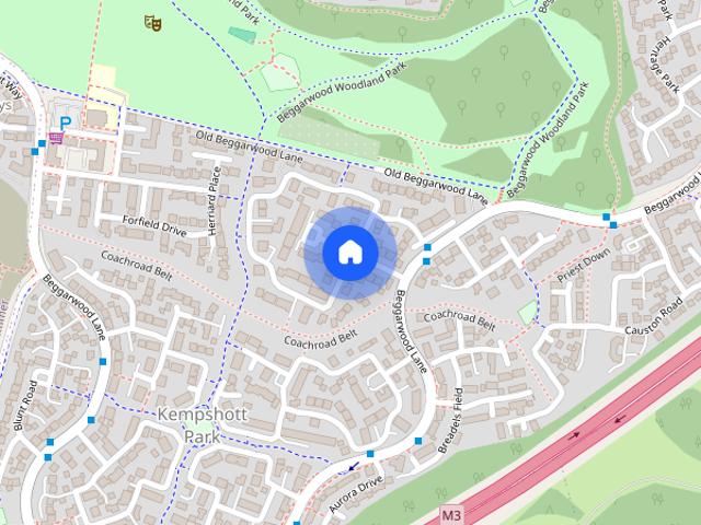 Wentworth Crescent, Beggarwood, Basingstoke