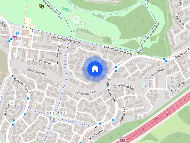 Wentworth Crescent, Beggarwood, Basingstoke, Hampshire, RG22