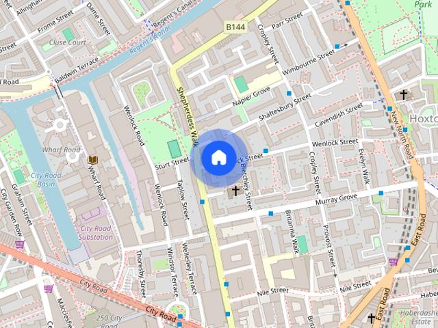 Wenlock Street, Angel Wharf, N1
