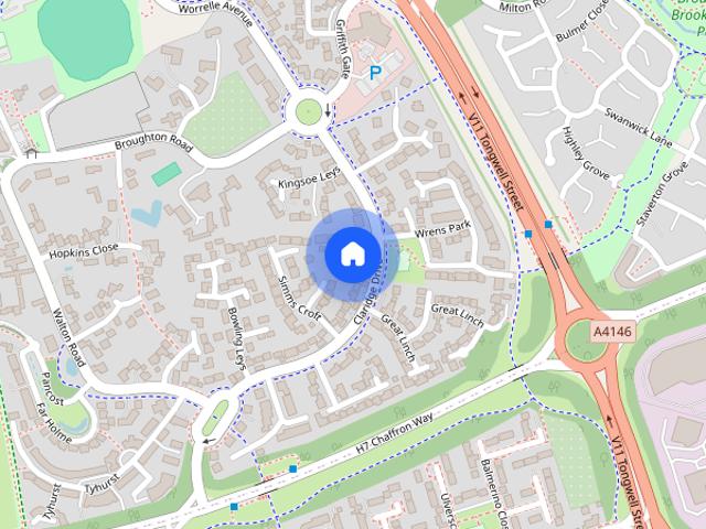 Webbs Home Close, Middleton