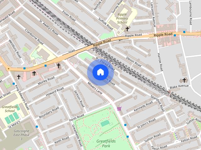 Wedderburn Road, Barking, London, IG11