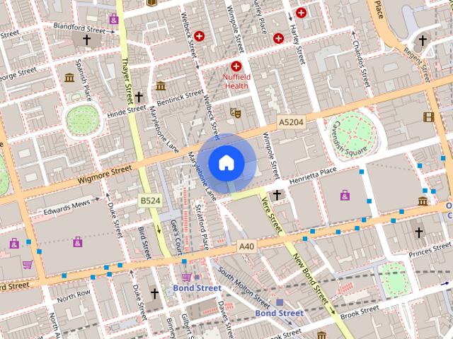 Welbeck Street, Marylebone, London, W1G