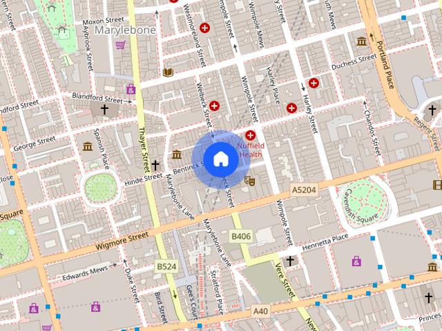 Welbeck Street, Marylebone Village, London W1W