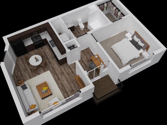 Welcome to Del Corazon! 2 Bedroom Apartment for Rent at 4351 Morrison Rd, Denver, CO 80219 Westwood