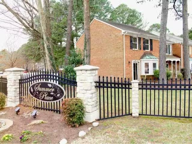 Well maintained large 2 BR End Unit Townhome with Fenced in Ya.