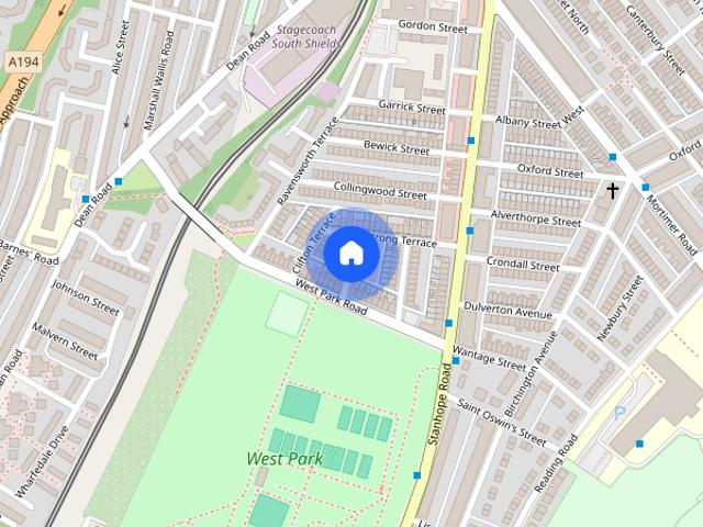 Well located upper flat near Chichester Metro, West Park & amenities