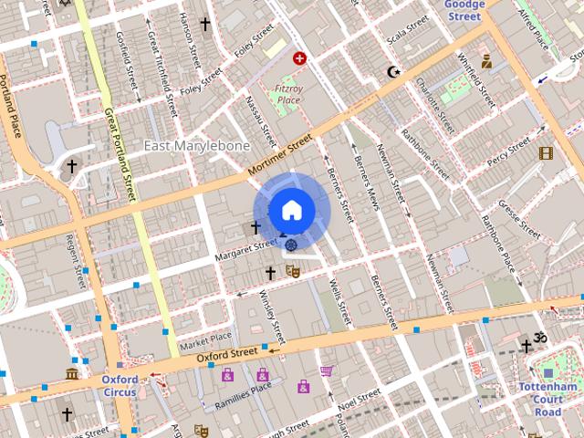 Wells Street, Fitzrovia & Covent Garden