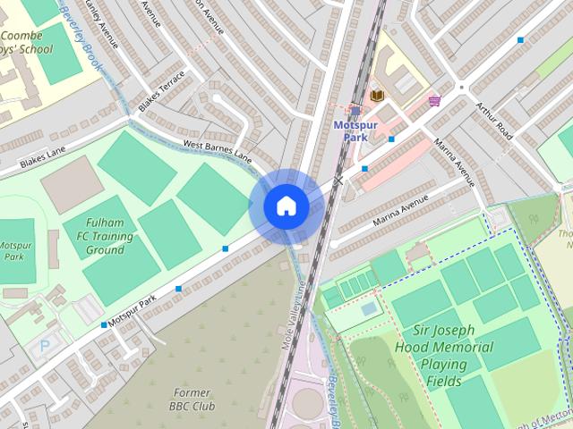 West Barnes Lane, Motspur Park
