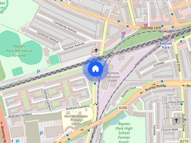 West Barnes Lane, London, SW20