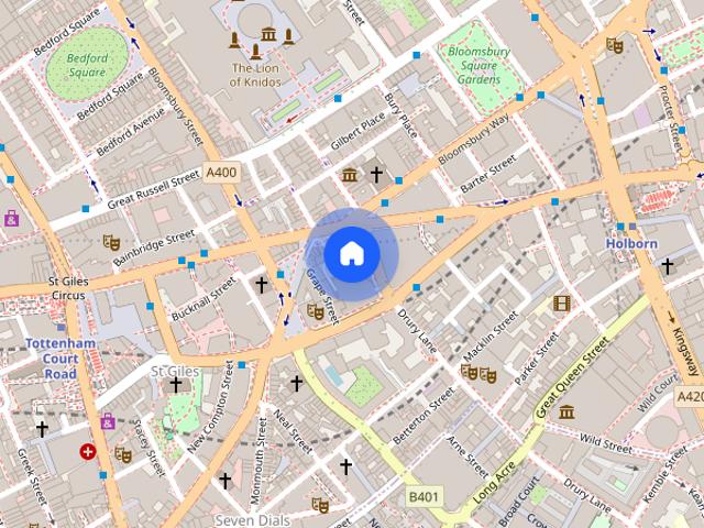 West Central Street, Bloomsbury, WC1A
