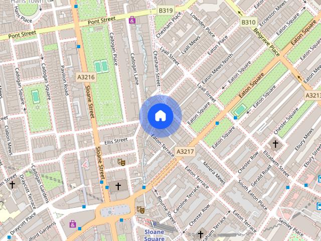 West Eaton Place, Sloane Square, Belgravia, SW1X