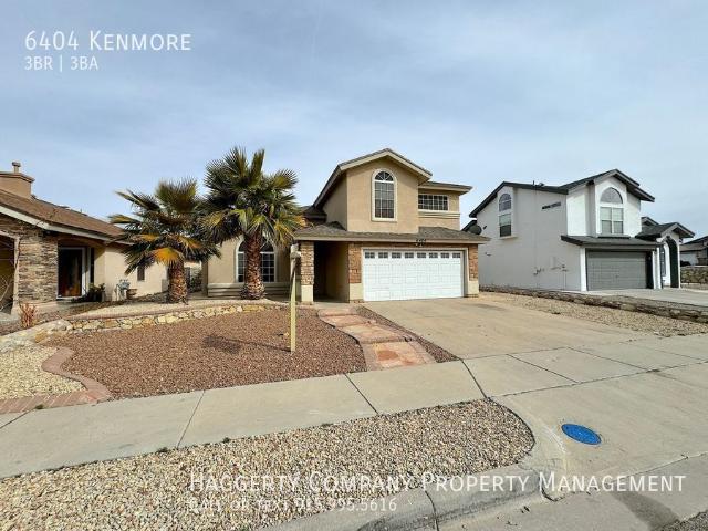 West El Paso 3bed 2.5bbath refrig A/C Home