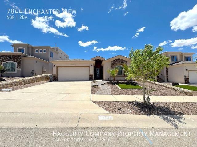 West El Paso 4 bed refrig A/C Home in Enchanted Ridge!