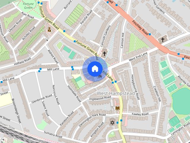 West End Lane, West Hampstead, London NW6