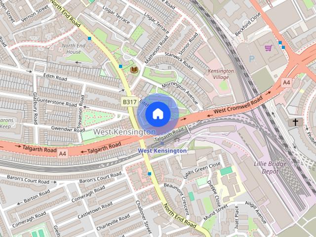 West Kensington Court, Edith Villas, London, W14