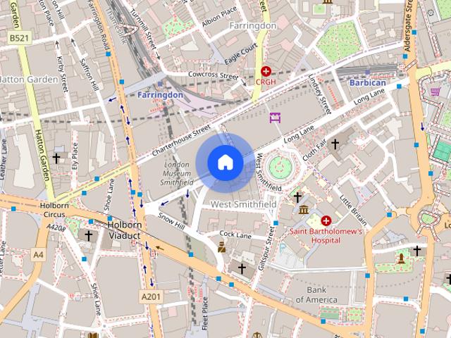 West Smithfield, City of London