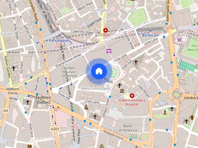 West Smithfield, Farringdon, EC1
