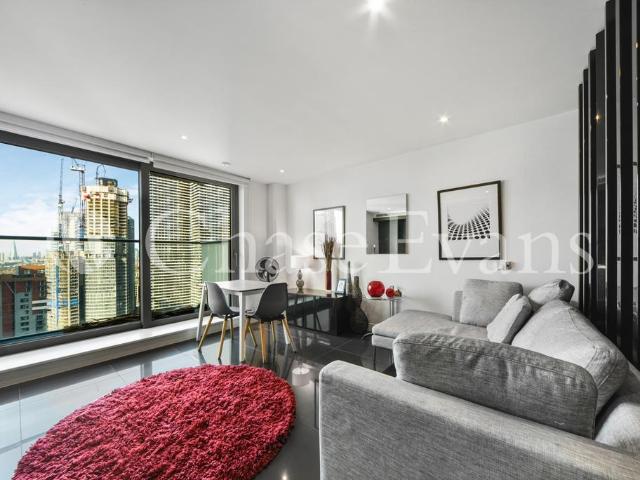West Tower, Pan Peninsula, 1 Pan. Studio to rent £2,297 pcm £530 pw