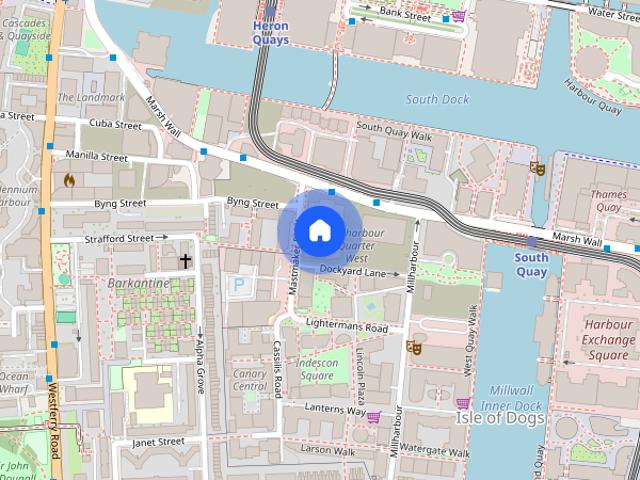West Tower, 1 Pan Peninsula Square, Canary Wharf, London, E14