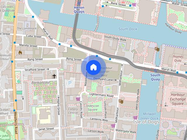 West Tower, 1 Pan Peninsula Square, Canary Wharf, London, E14