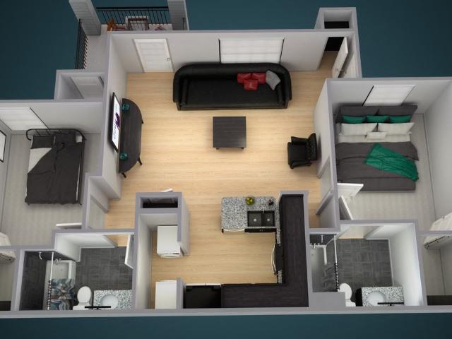 West 530 2 Bedroom Apartment for Rent at 3660 W 530, Pryor, OK 74361