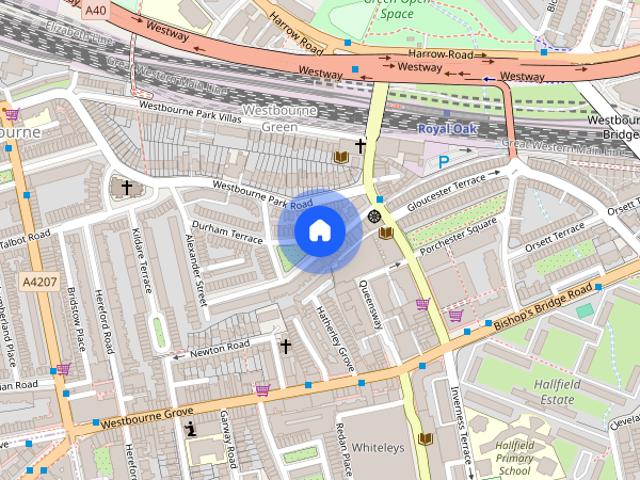 Westbourne Gardens, Notting Hill, London, W2