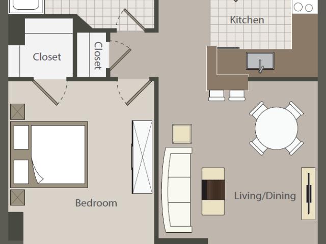 Westbrooke Place 1 Bedroom Apartment for Rent at 2201 N St Nw, Washington, DC 20037 Dupont Circle