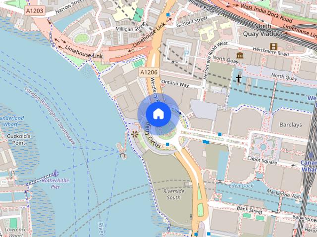 Westferry Circus, Canary Wharf