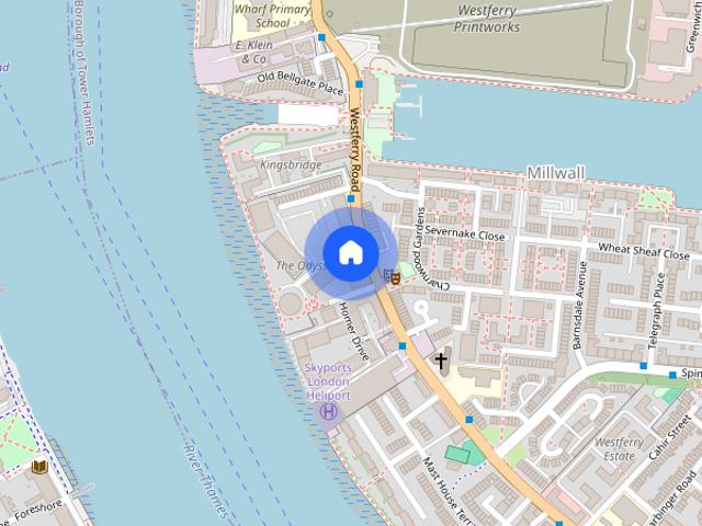 Westferry Point, Isle Of Dogs, London, E14