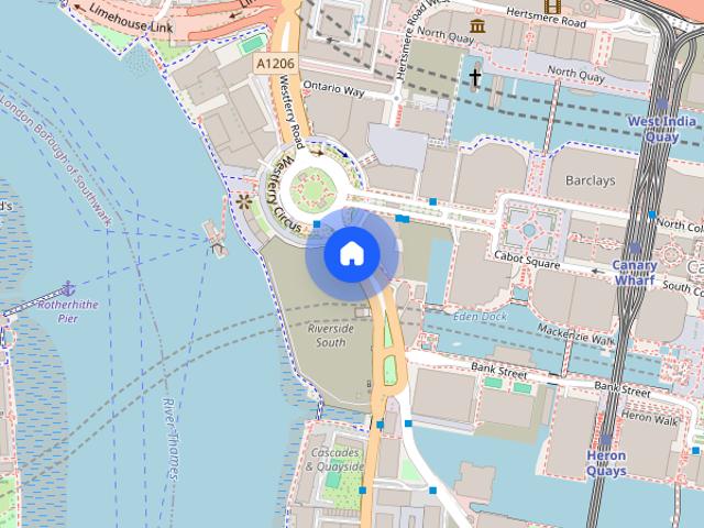 Westferry Road, Canary Wharf