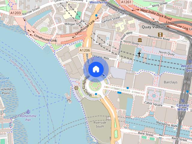 Westferry Road, Canary Wharf, London E14
