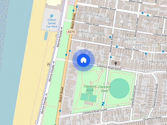Weston Super Mare, Clarence Place, BS23 4BY