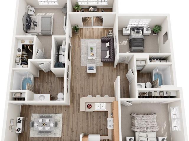 Westmont Commons 3 Bedroom Apartment for Rent at 120 Chamberlain Dr, Asheville, NC 28806