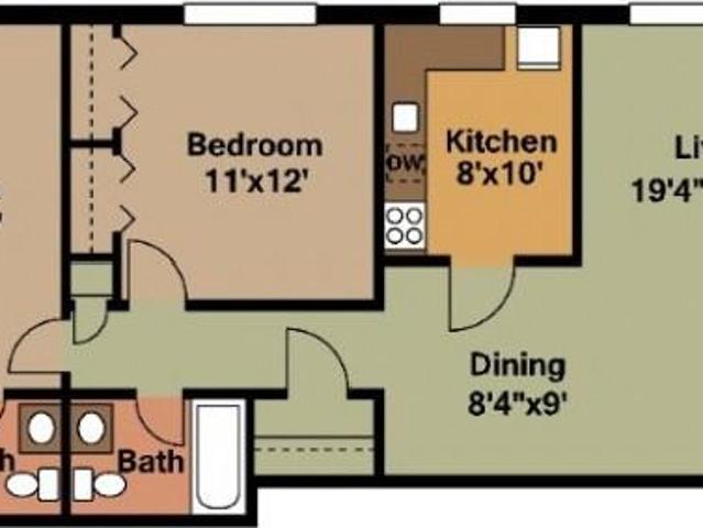Westmont Gardens Apartments 1 Bedroom Apartment for Rent at 3860 Columbia Pike, Arlington, VA 22204 Douglas Park