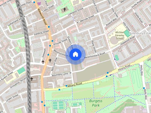 Westmoreland Road, Walworth / Burgess Park SE17