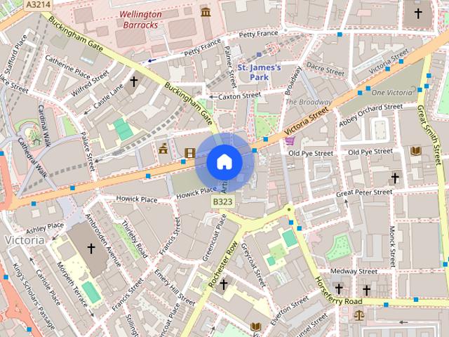 Westminster Palace Gardens, Artillery Row, Westminster, London, SW1P