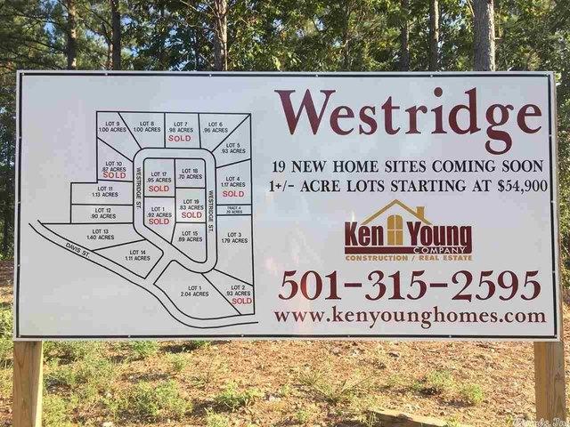 Westridge Cir Lot 8, Benton, AR 72019