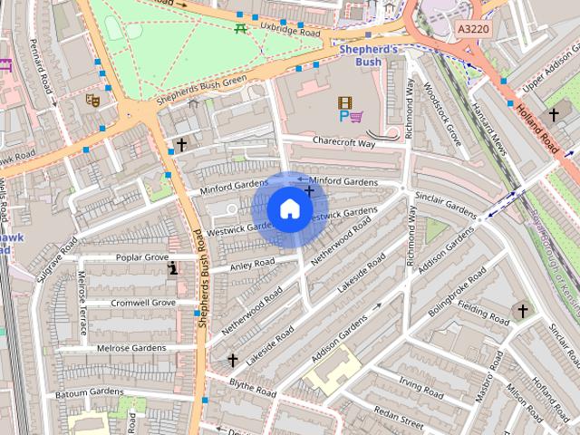 Westwick Gardens, Brook Green, London, W14