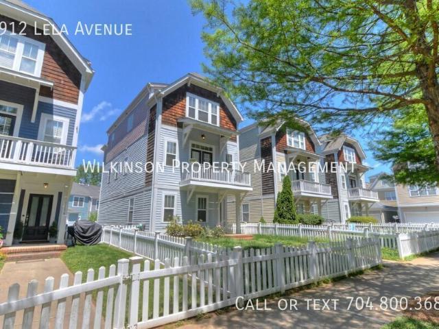 Wesley Heights, Lela Court, Super Cool Address 3 Story 3Br/3.5Bth 2 Car Garage & Pet Friendly! Walk to Panthers and Knights Games!
