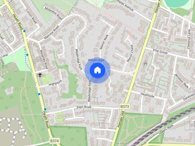Weybridge Park, Weybridge, Surrey KT13