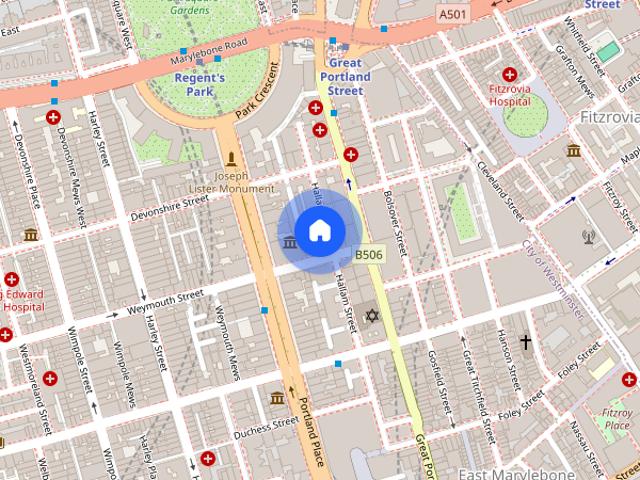 Weymouth Street, 10 Weymouth Street, W1W