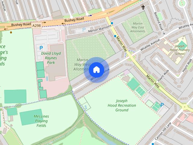 Whatley Ave, SW20: 3 bed 1 rec 1 bath