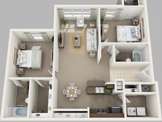 Whitaker Apartments 2 Bedroom Apartment for Rent at 8080 Whitaker St, Buena Park, CA 90621 Buena Park