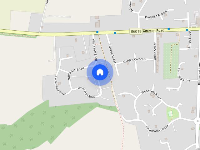 White Ash Road. South Normanton