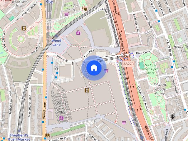 White City Living, Cassini Apartments, Cascade Way, White City W12