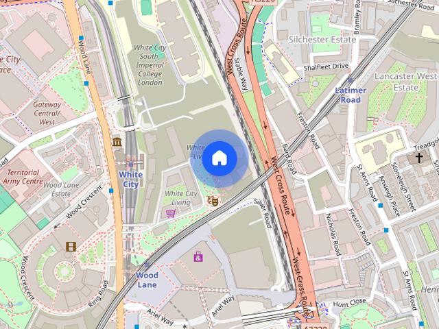 White City Living, Parkside Apartments, Cascade Way, White City W12