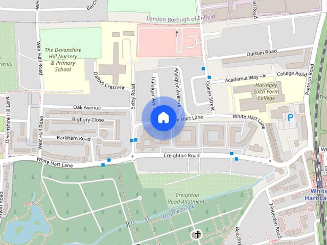 White Hart Lane, Tottenham, London, N17