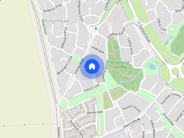 Whitecastle Way, Kingsmead, Milton Keynes, Buckinghamshire, MK4