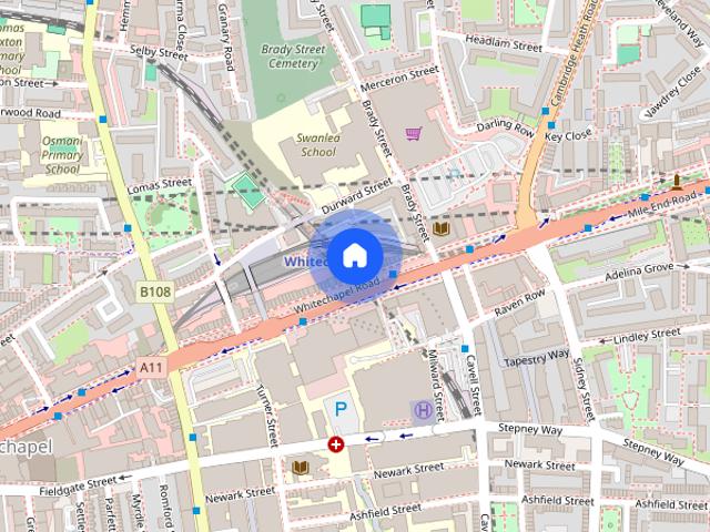 Whitechapel Road, E1, Whitechapel, London, E1