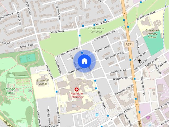 Whitehall Street, Rochdale Centre, OL12